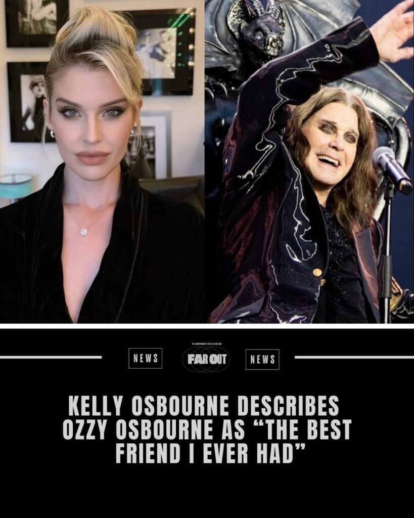 Kelly Osbourne has paid tribute to her late father Ozzy Osbourne ...