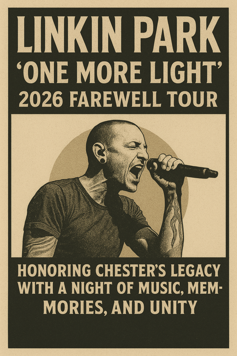 "Linkin Park's 'One More Light' 2026 Farewell Tour: Honoring Chester's ...