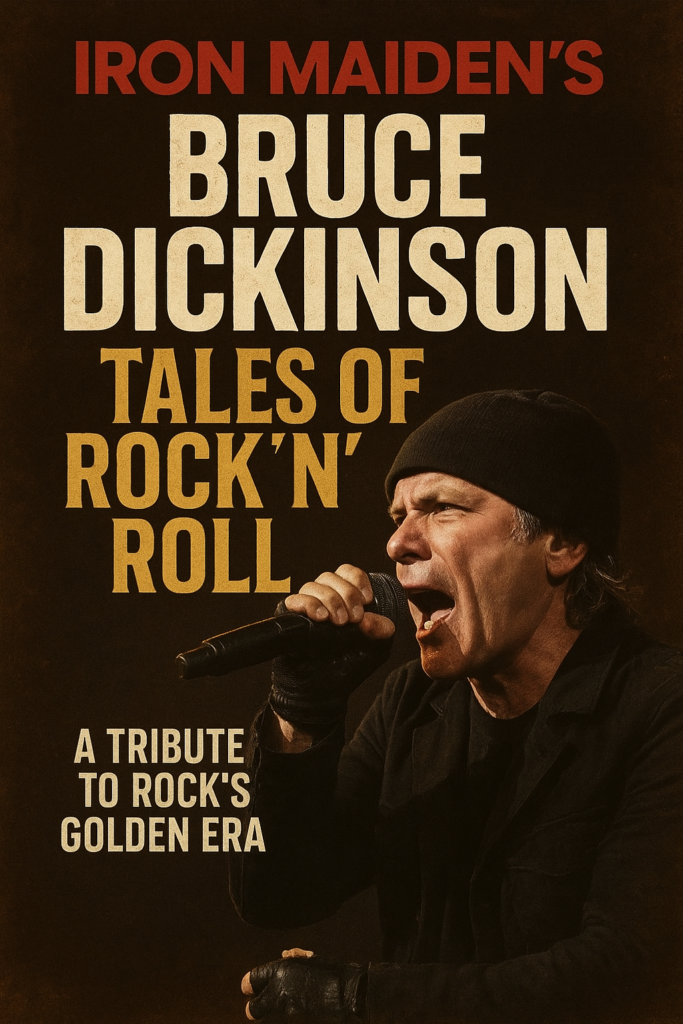 Iron Maiden's Bruce Dickinson Reveals Surprise Solo Album 'Tales of ...